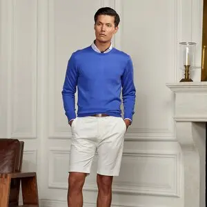 Ralph Lauren Slim Fit Stretch Chino Short - Deckwash White