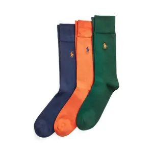 Ralph Lauren Ralph Lauren Supersoft Trouser Socks 3-Pack Pine