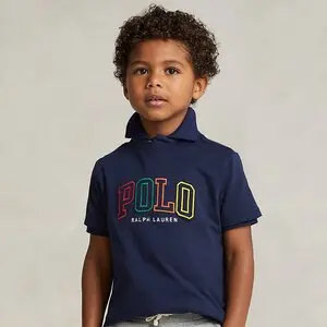 Ralph Lauren Logo Cotton Jersey Tee Cruise Navy