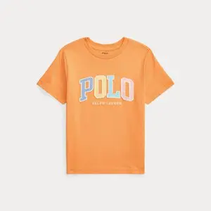 Ralph Lauren Logo Cotton Jersey Tee Key West Orange
