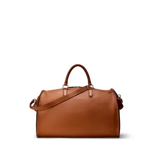 Ralph Lauren Saddle Calfskin Weekender Duffle Bag