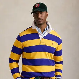 Ralph Lauren The Iconic Rugby Shirt Arctic Yellow/blue