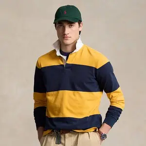 Ralph Lauren The Iconic Rugby Shirt Gold Bugle/cruise Navy