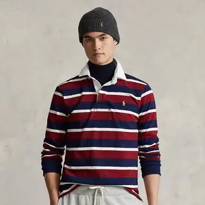 Ralph Lauren The Iconic Rugby Shirt Holiday Red Multi