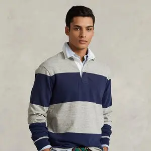 Ralph Lauren The Iconic Rugby Shirt Newport Navy/loft Heather