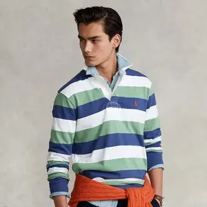 Ralph Lauren The Iconic Rugby Shirt Outback Green Multi