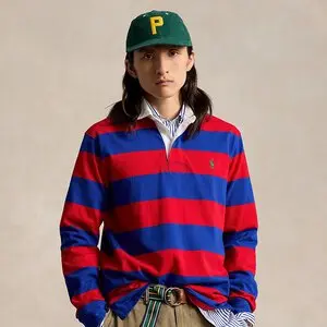Ralph Lauren The Iconic Rugby Shirt Rl Red/classic Azure