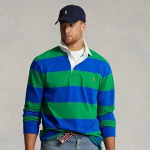 Ralph Lauren The Iconic Rugby Shirt Sapphire Star/primary Gre
