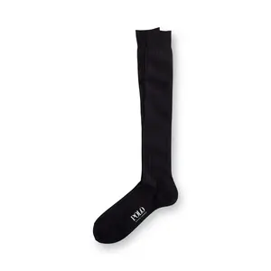 Ralph Lauren Solid Rib Over-the-calf Socks