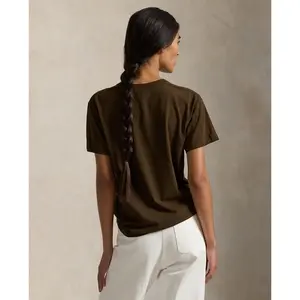 Ralph Lauren Polo Bear Cotton Jersey Tee - Dark Brown