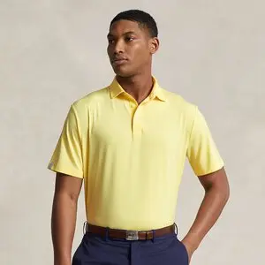 Ralph Lauren Classic Fit Performance Polo Shirt Banana Peel