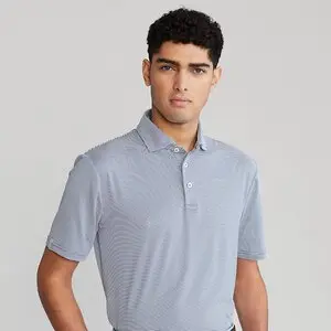 Ralph Lauren Classic Fit Performance Polo Shirt Bastille Blue
