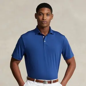 Ralph Lauren Classic Fit Performance Polo Shirt Beach Royal