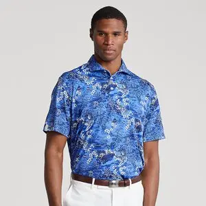 Ralph Lauren Classic Fit Performance Polo Shirt Botanical Tiger