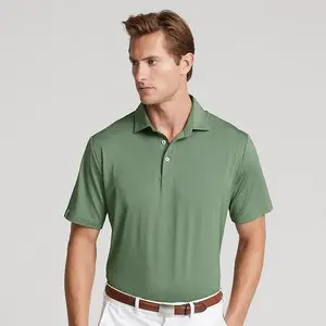 Ralph Lauren Classic Fit Performance Polo Shirt Cargo Green