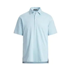 Ralph Lauren Classic Fit Performance Polo Shirt Chambray Heather