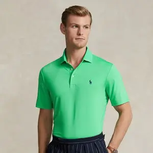 Ralph Lauren Classic Fit Performance Polo Shirt Classic Kelly