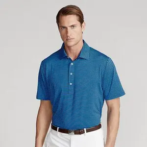 Ralph Lauren Classic Fit Performance Polo Shirt Colby Blue/french Navy
