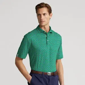 Ralph Lauren Classic Fit Performance Polo Shirt Cruise Green Foulard
