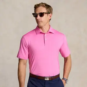 Ralph Lauren Classic Fit Performance Polo Shirt Dalia Pink