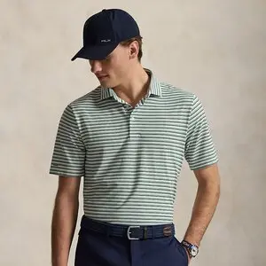 Ralph Lauren Classic Fit Performance Polo Shirt Faded Mint Multi