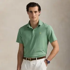 Ralph Lauren Classic Fit Performance Polo Shirt Faded Mint