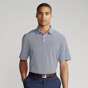 Ralph Lauren Classic Fit Performance Polo Shirt Fall Blue Multi