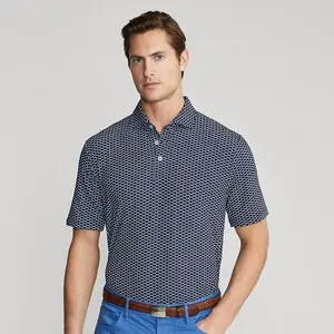 Ralph Lauren Classic Fit Performance Polo Shirt French Navy Dragonfly