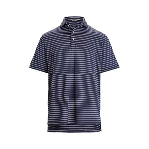Ralph Lauren Classic Fit Performance Polo Shirt French Navy/carmel Pink
