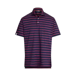 Ralph Lauren Classic Fit Performance Polo Shirt French Navy/sunset Red