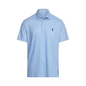 Ralph Lauren Classic Fit Performance Polo Shirt Indigo Sky Multi