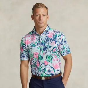Ralph Lauren Classic Fit Performance Polo Shirt Jardin Floral