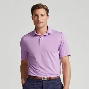 Ralph Lauren Classic Fit Performance Polo Shirt Light Mauve