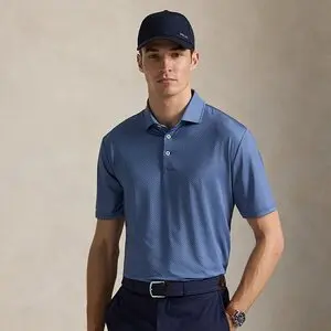 Ralph Lauren Classic Fit Performance Polo Shirt Old Royal Petal Boxes