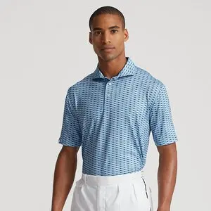 Ralph Lauren Classic Fit Performance Polo Shirt Powder Blue