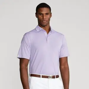 Ralph Lauren Classic Fit Performance Polo Shirt Purple Martin