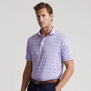 Ralph Lauren Classic Fit Performance Polo Shirt Sky Lavender/pure White