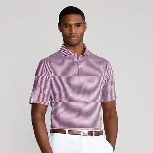 Ralph Lauren Classic Fit Performance Polo Shirt Starboard Red Multi
