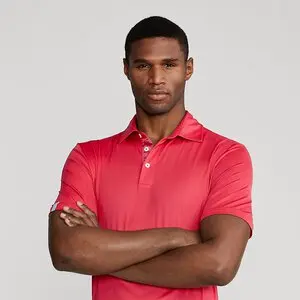 Ralph Lauren Classic Fit Performance Polo Shirt Starboard Red