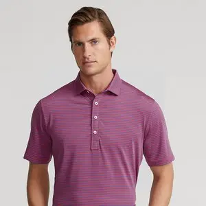 Ralph Lauren Classic Fit Performance Polo Shirt Starboard Red/liberty