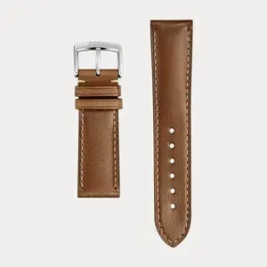 Ralph Lauren Calfskin Watch Strap - Tan Calf