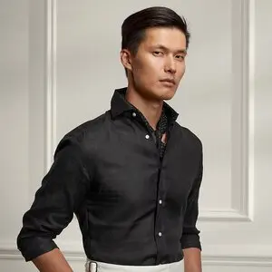 Ralph Lauren Linen Shirt Classic Black