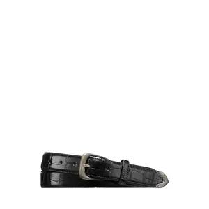 Ralph Lauren Sterling-tipped Alligator Belt