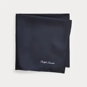 Ralph Lauren Silk Pocket Square - Navy