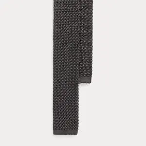 Ralph Lauren Ralph Lauren Knit Silk Neck Tie Grey
