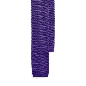 Ralph Lauren Knit Silk Neck Tie - Lavender