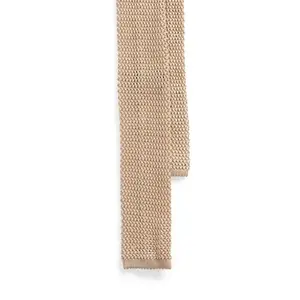 Ralph Lauren Ralph Lauren Knit Silk Neck Tie Tan