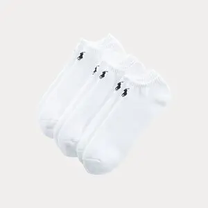 Ralph Lauren Low-cut Socks 3-pack - White