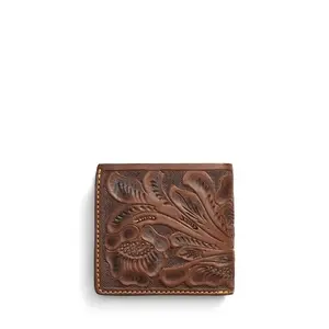 Ralph Lauren Hand-tooled Leather Billfold