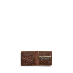 Ralph Lauren Hand-tooled Leather Billfold